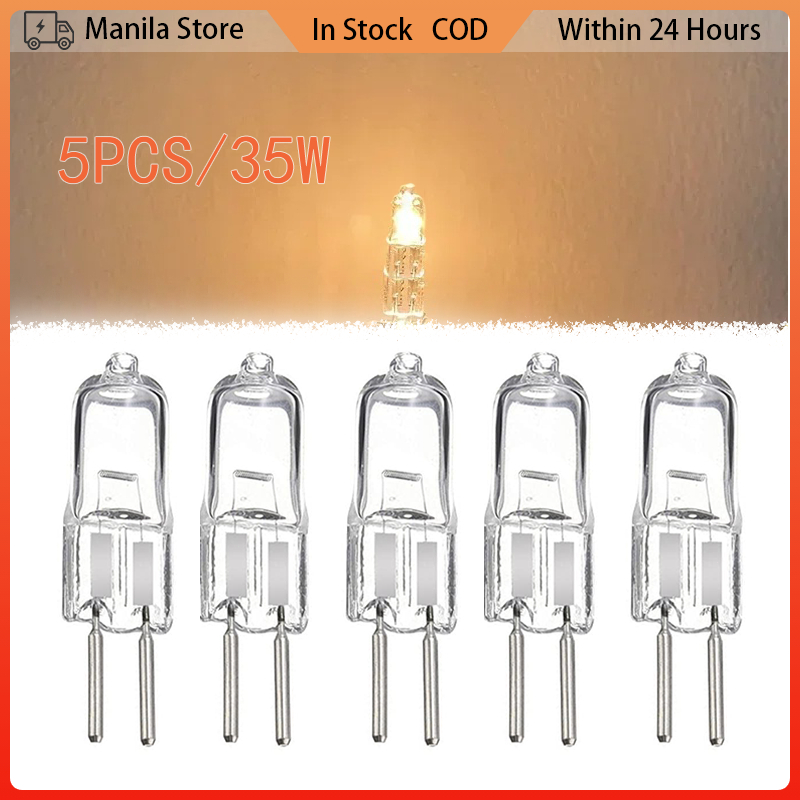 10pcs G5.3 35W Base Halogen JC Type Bulbs Light Lamp Warm Capsule Lamps ...
