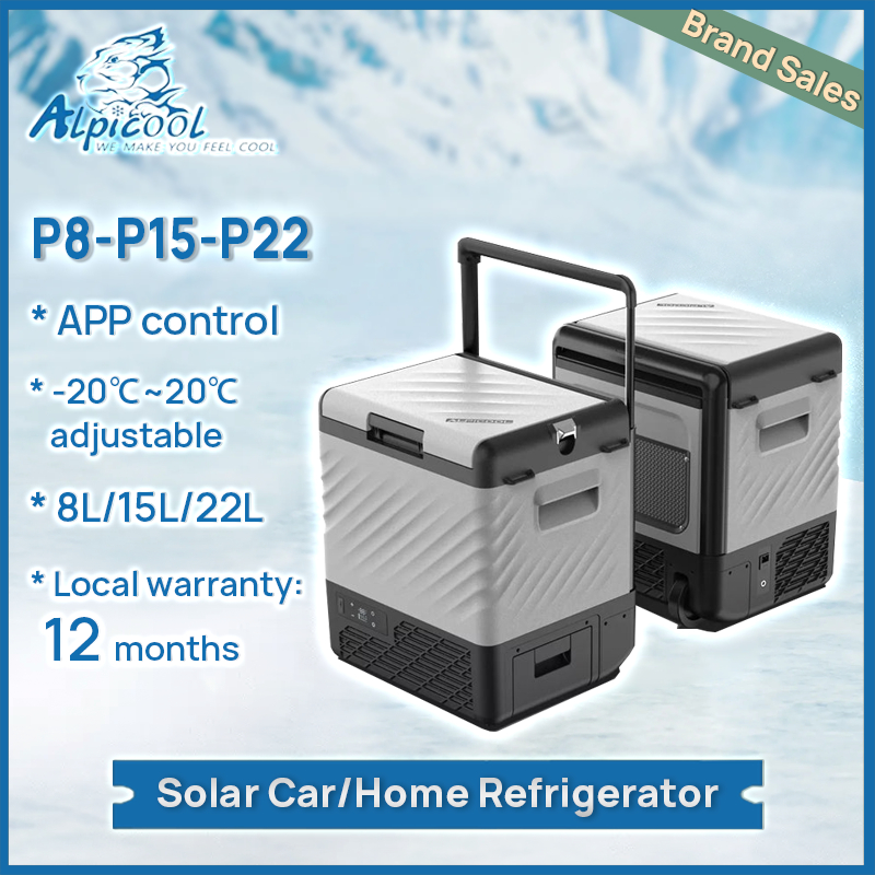 Alpicool Car Refrigerator 8L/15L/22L Dual-use 12V24V Outdoor Portable ...