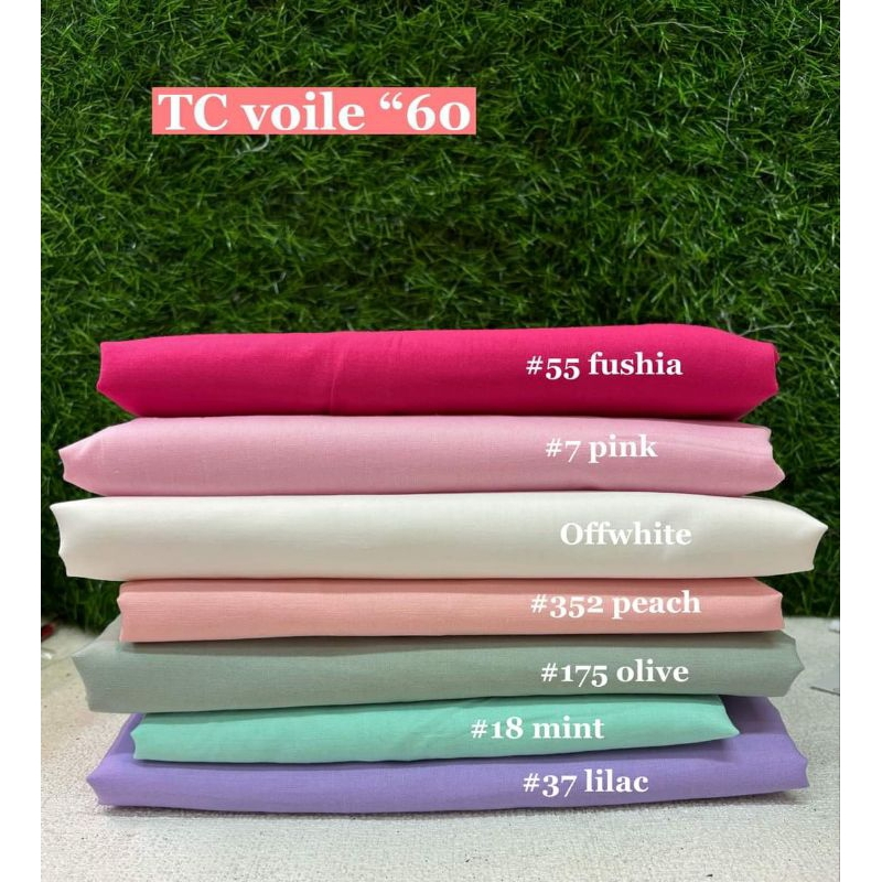 Tc Voile Lining 60"width | Shopee Philippines
