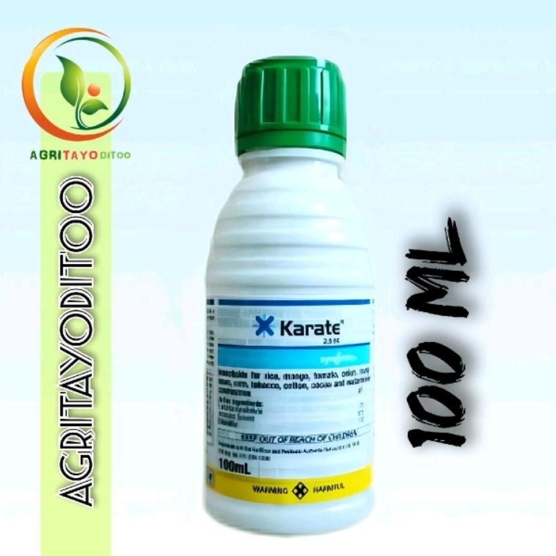 KARATE 2.5 EC (100mL) LAMBDA-CYHALOTHRIN INSECTICIDE SYNGENTA | Shopee ...