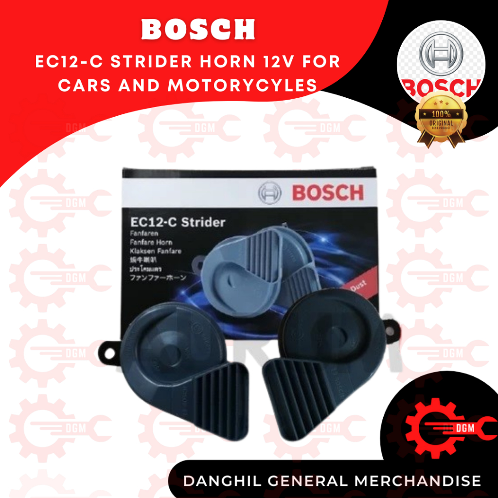 Bosch EC12-C Strider Horn 12V - 2pcs | Shopee Philippines
