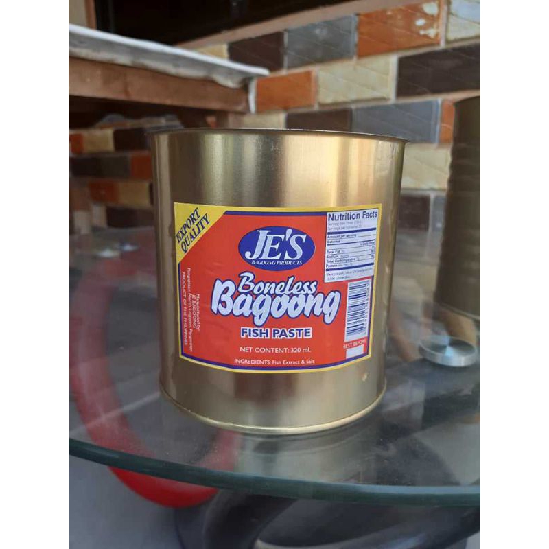 Pangasinan Best JE'S Boneless Bagoong Pure ISDA From Lingayen Pangasinan ( 1limon / Canned ...