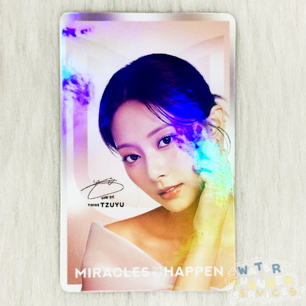 TWICE TZUYU x Ponds Limited Edition Photocard Holographic [ONHAND ...