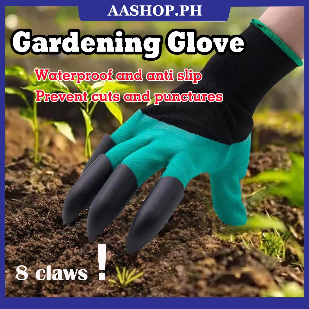 Removable With Claw Plastic Gloves Garden Gloves Digging Planting ...