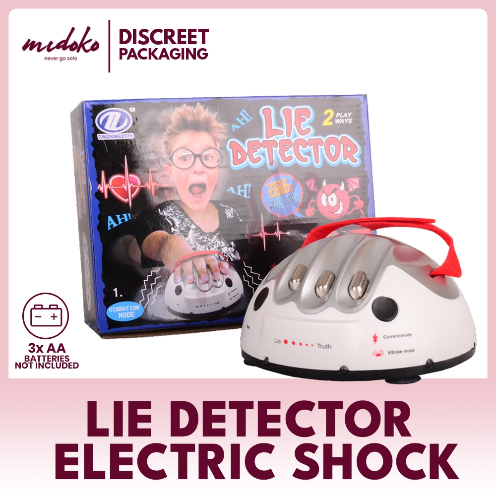Midoko Lie Detector Shock Party Game - Electrifying Fun for Kids ...