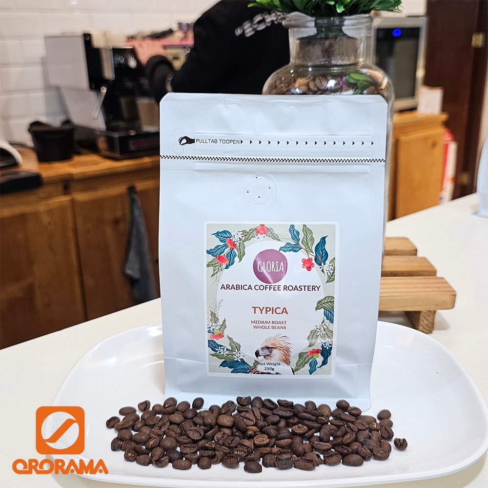 Gloria Arabica Coffee Roastery Typica Medium Roast Whole Beans 250 Grams | Shopee Philippines