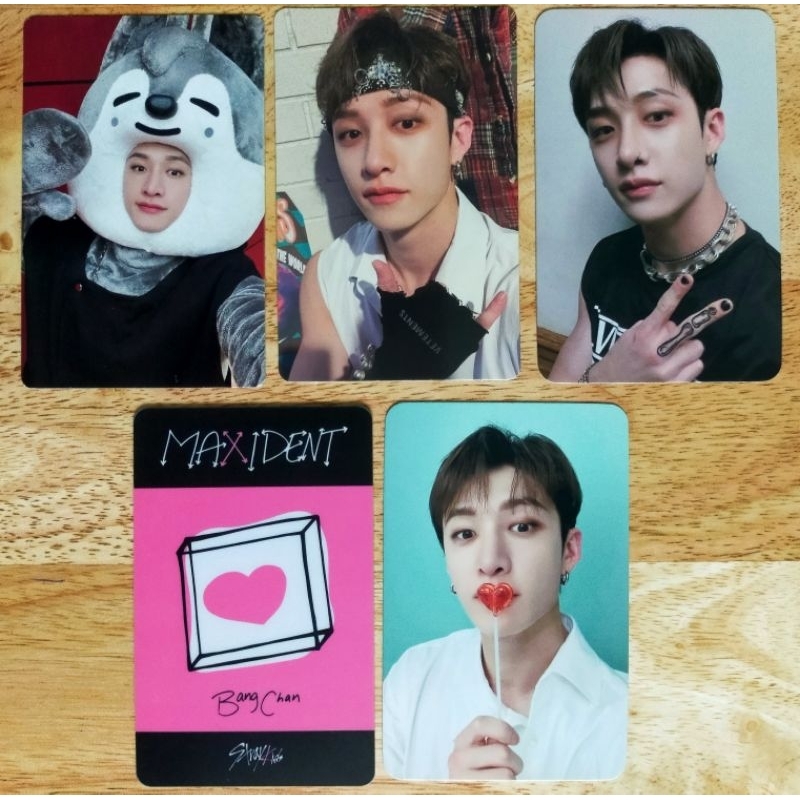 [ON HAND] OFFICIAL Stray Kids Bang Chan Maxident POB PC Set SKZOO ...