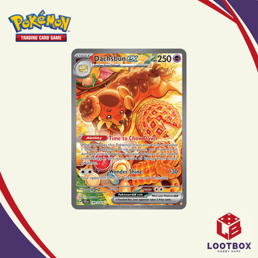 Pokemon Card Game: Dachsbun ex (Special Illustration Rare) - Stellar ...