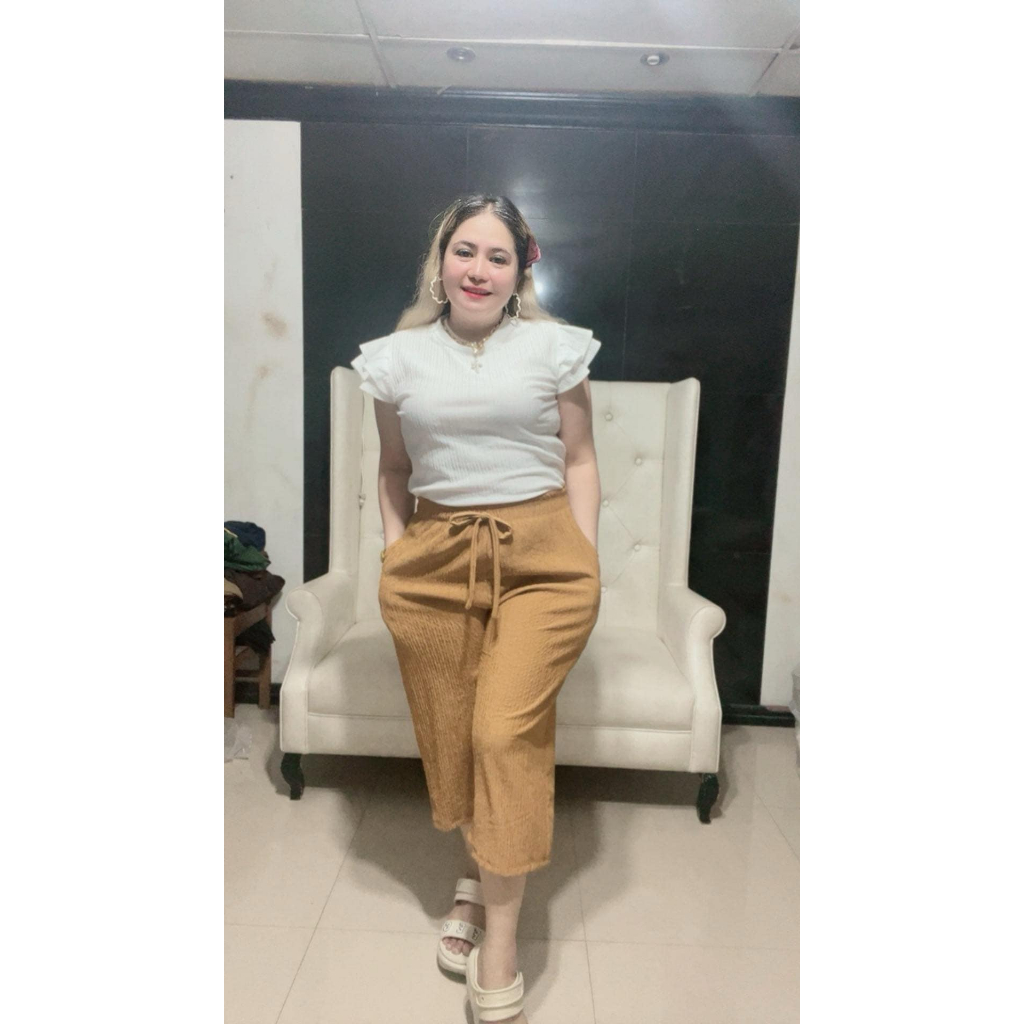 FEG: Clothing: Tokong w/Cord - Bark Crepe, w/2 Pocket | Shopee Philippines