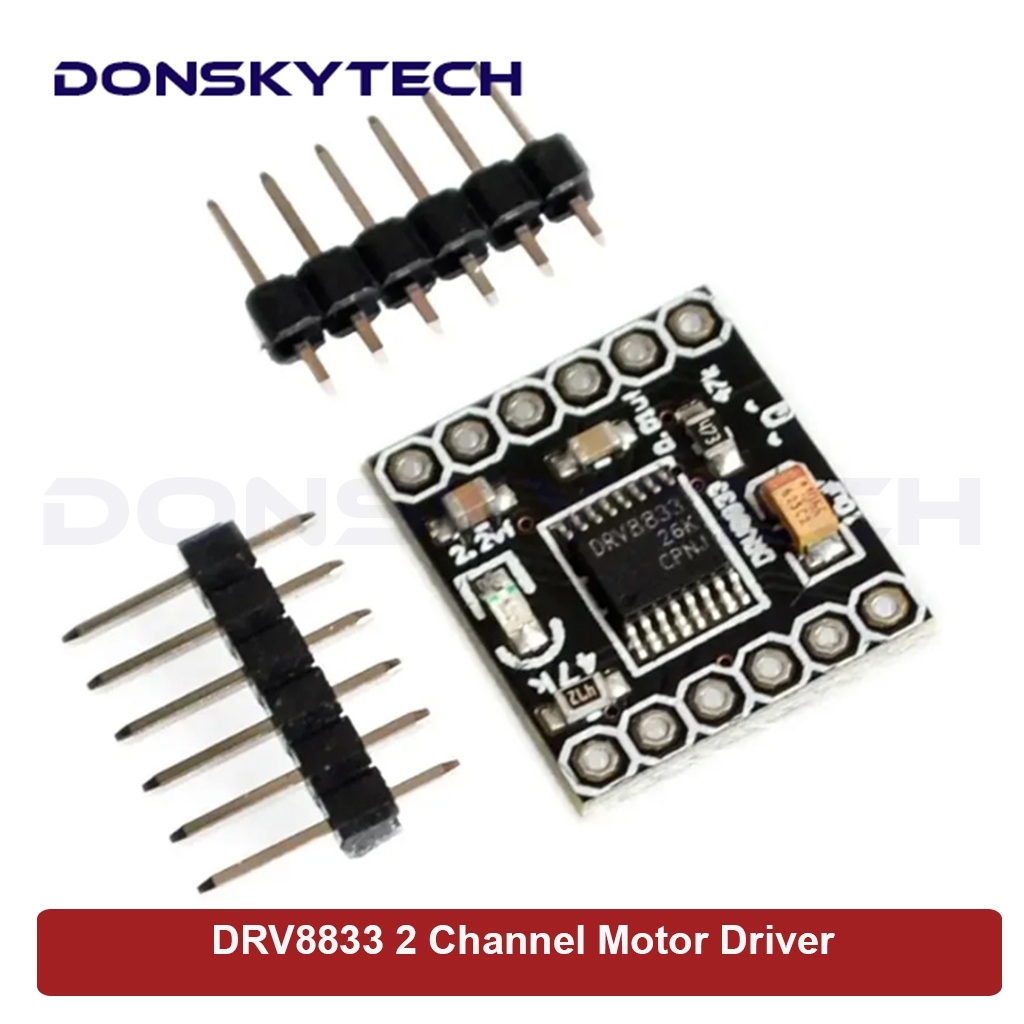 DRV8833 2 Channel DC Motor Driver Module Board 1.5A 3V-10V | Shopee ...