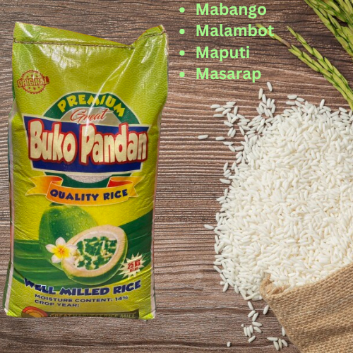 BUKO PANDAN RICE 1KG, 3KG, 5KG | Shopee Philippines