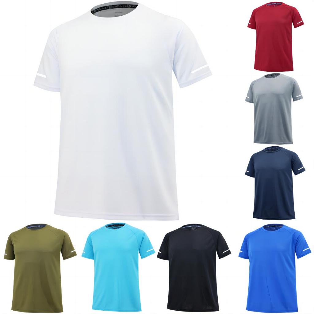 All White Unisex American Size Dri Fit Sports Plain shirt comfortable ...