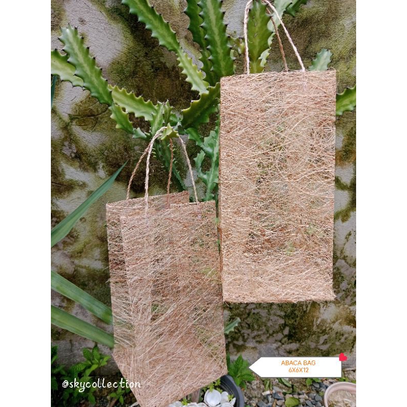 ABACA BAG (customized for gift items) | Shopee Philippines