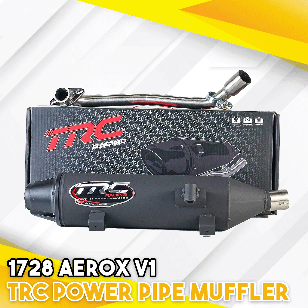 ORG TRC POWER PIPE MUFFLER 1728 AEROX V1 | Shopee Philippines