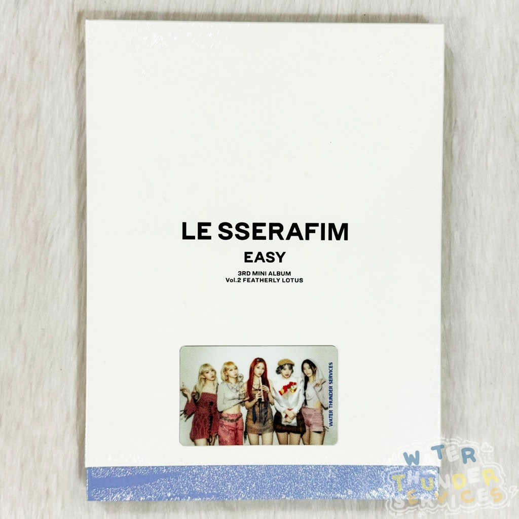 Le Sserafim EASY Album Featherly Lotus Ver. CHAEWON SAKURA YUNJIN ...
