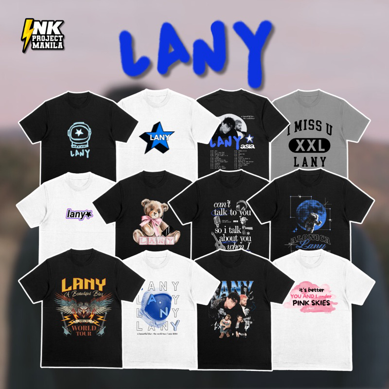 LANY T-Shirt Merch by INK PROJECT MNL | Shopee Philippines