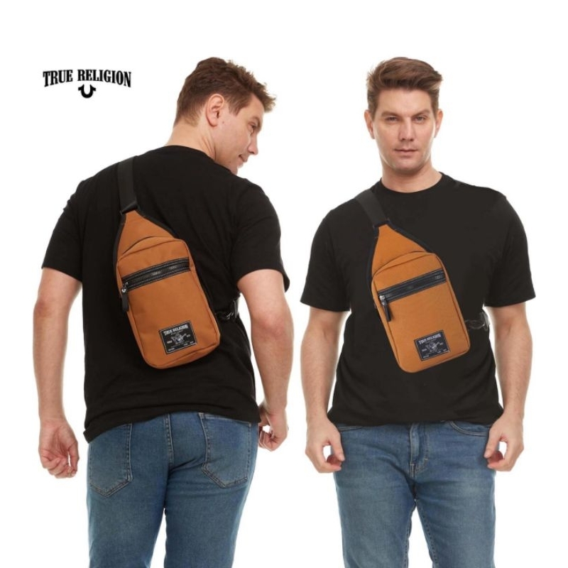 Chest/Body Bag Mens True Religion Original | Shopee Philippines