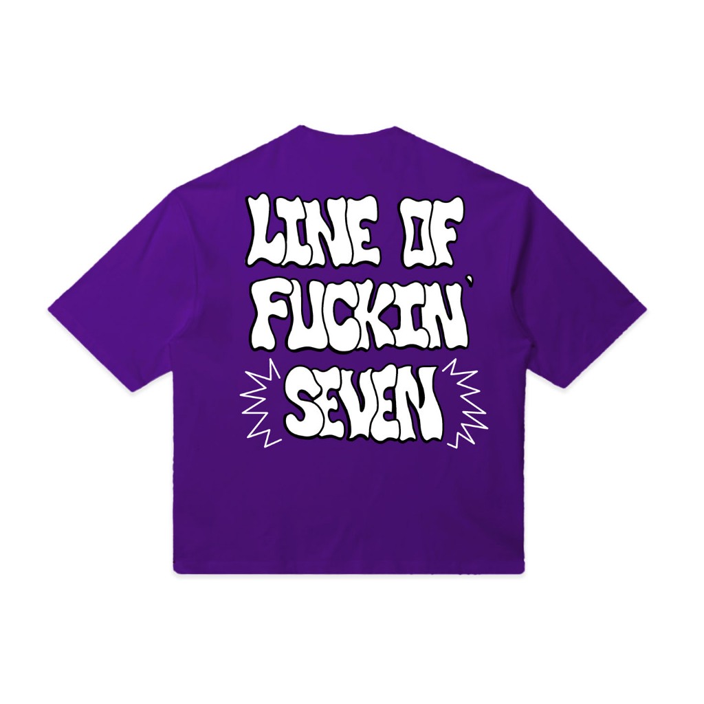Line of Seven Fckn Tee (embossed) | Shopee Philippines