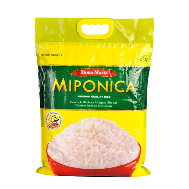 Dona Maria Miponica White Rice | 5KG (MAPUTI, MALAMBOT MASARAP ...