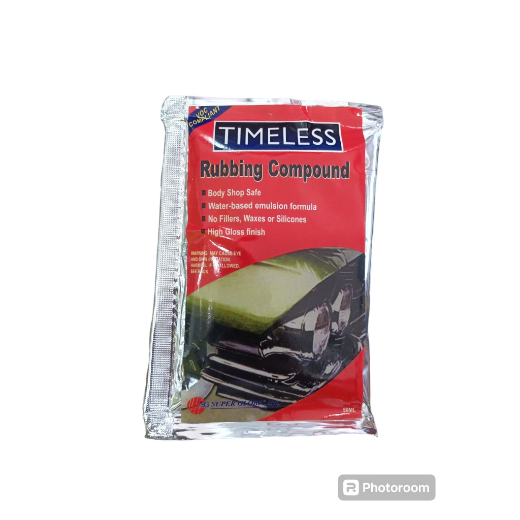 TIMELESS RUBBING COMPOUND 50ML (SACHET) | Shopee Philippines