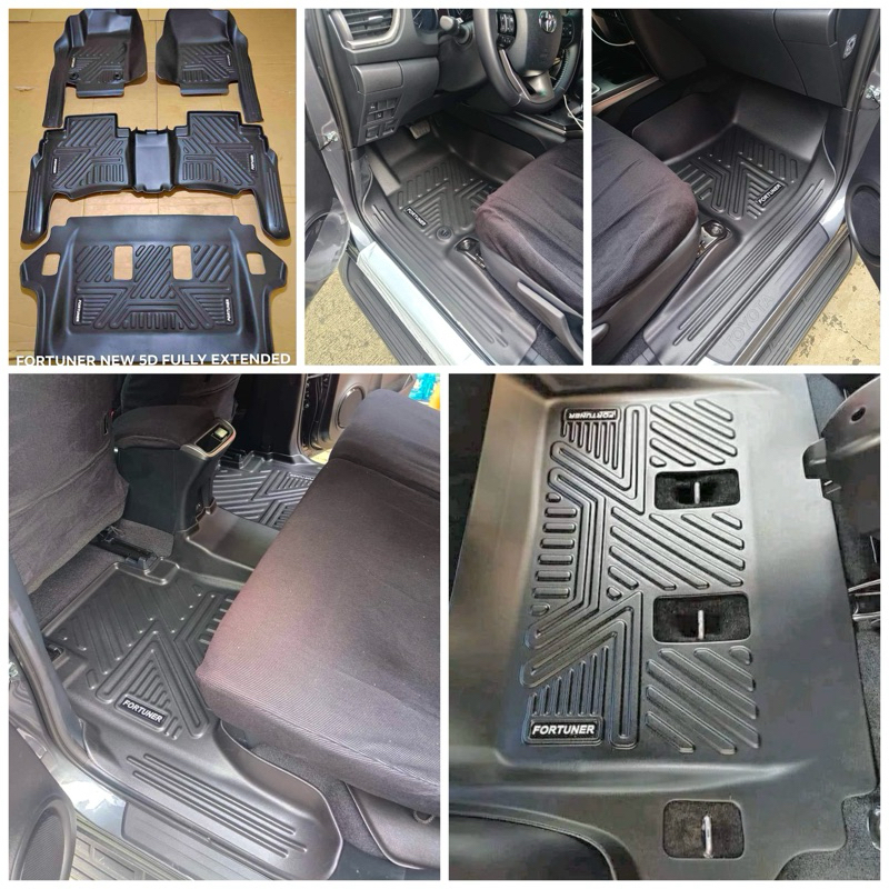 Toyota Fortuner 2016 - 2025 5D Deepdish Matting Fully Extended | Shopee ...
