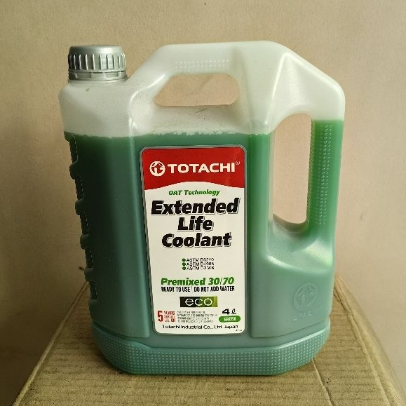 Totachi Extended Life Coolant (4 Liters) - Japan Technology (Green ...