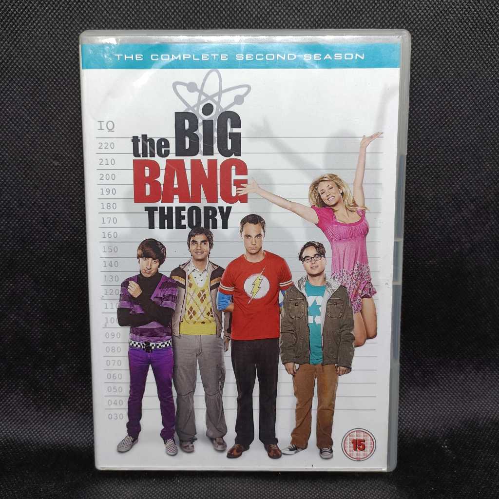 The Big Bang Theory The Complete Second Season 4 disc Set DVD in Near ...