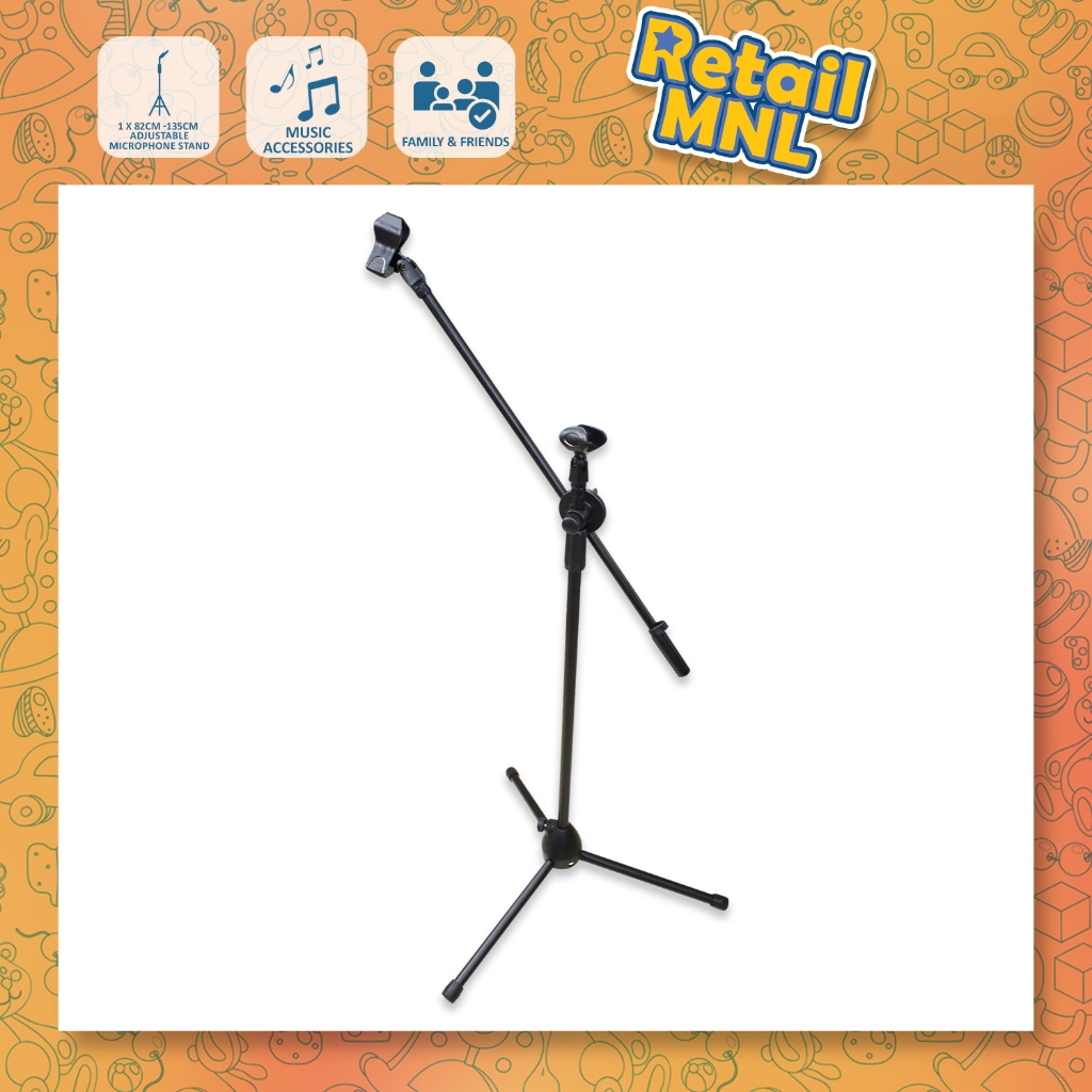Retailmnl Professional Adjustable Microphone Stand Mic Stand Boom ...