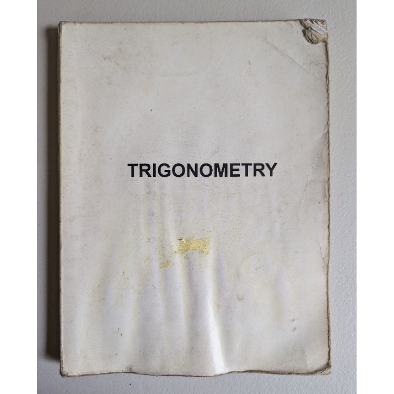 Workbook in Trigonometry (Heavily Used) | Shopee Philippines