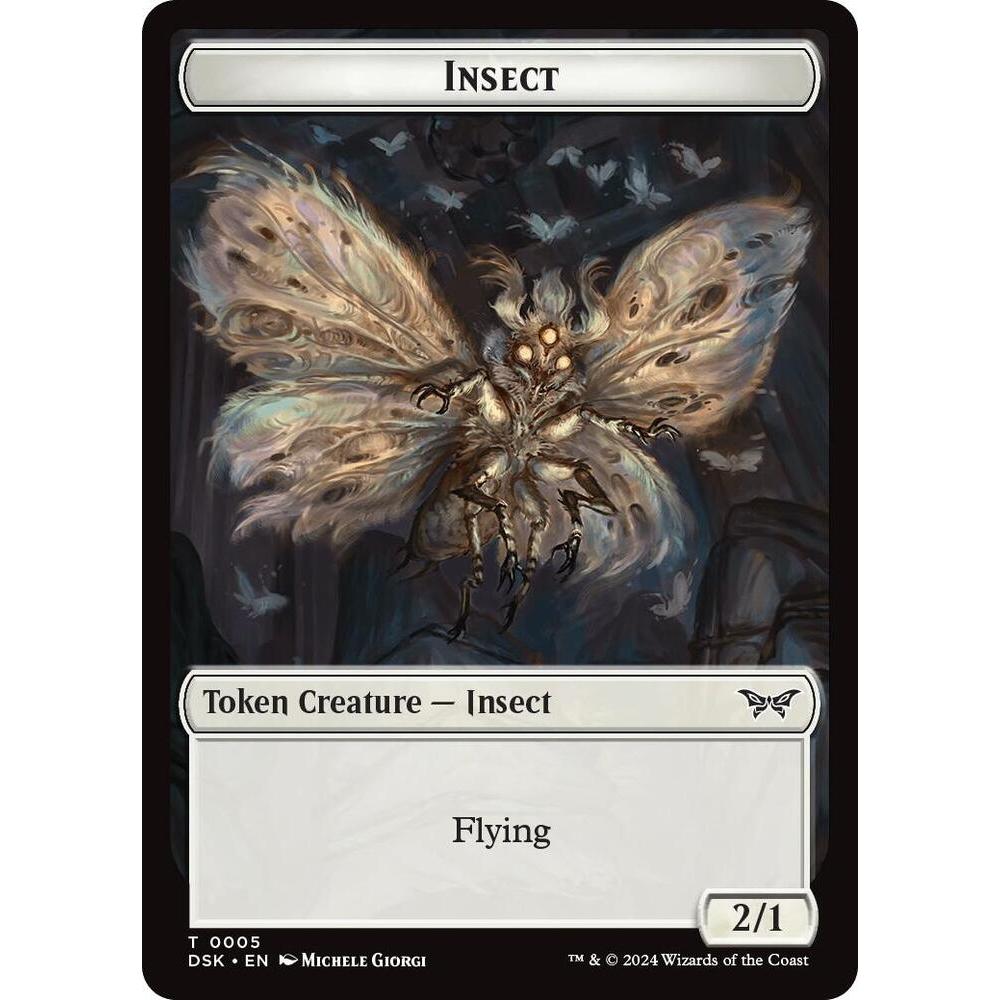 Insect (0005) Token - Duskmourn: House of Horror (DSK) - TOKEN | Shopee ...