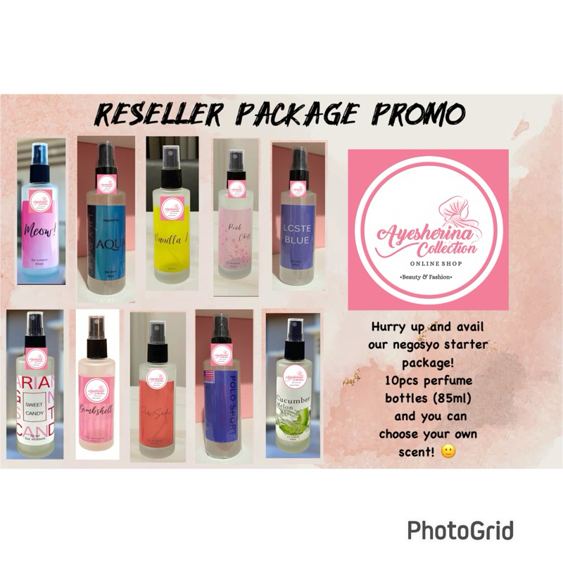 NEGOSYO STARTER PACKAGE!! choose your own scent | Shopee Philippines