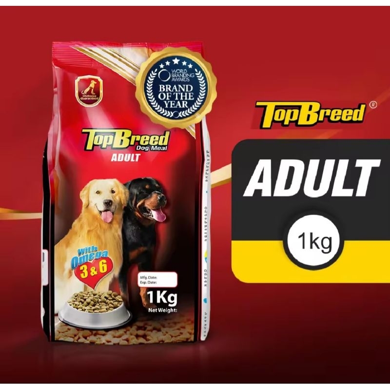 TopBreed Adult 1Kg (Repacked) | Shopee Philippines