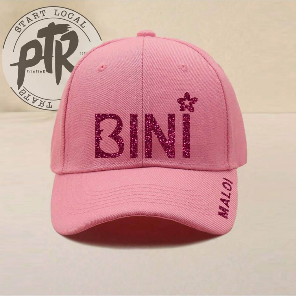 PERSONALIZED Bini Baseball Cap Adjustable Free Size | Shopee Philippines