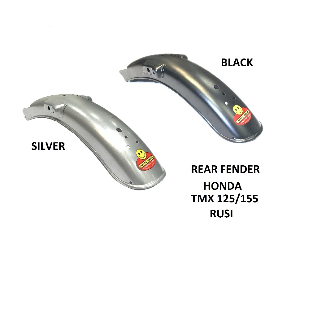 HONDA TMX 125 TMX 155 CG125 RUSI REAR FENDER. POWDER COATED BLACK OR ...