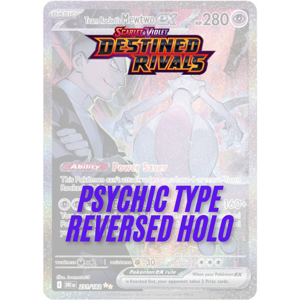 Destined Rivals - Psychic Type Reversed Holo | Shopee Philippines