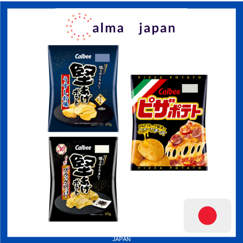[Japanese Sweets] Calbee Kataage Potato Chips Light salt / Kataage ...