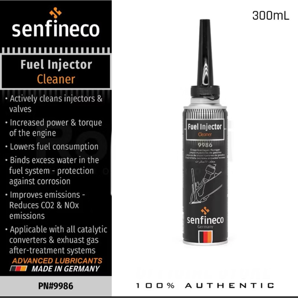 Senfineco Fuel Injector Cleaner 300mL – Engine Performance Booster ...