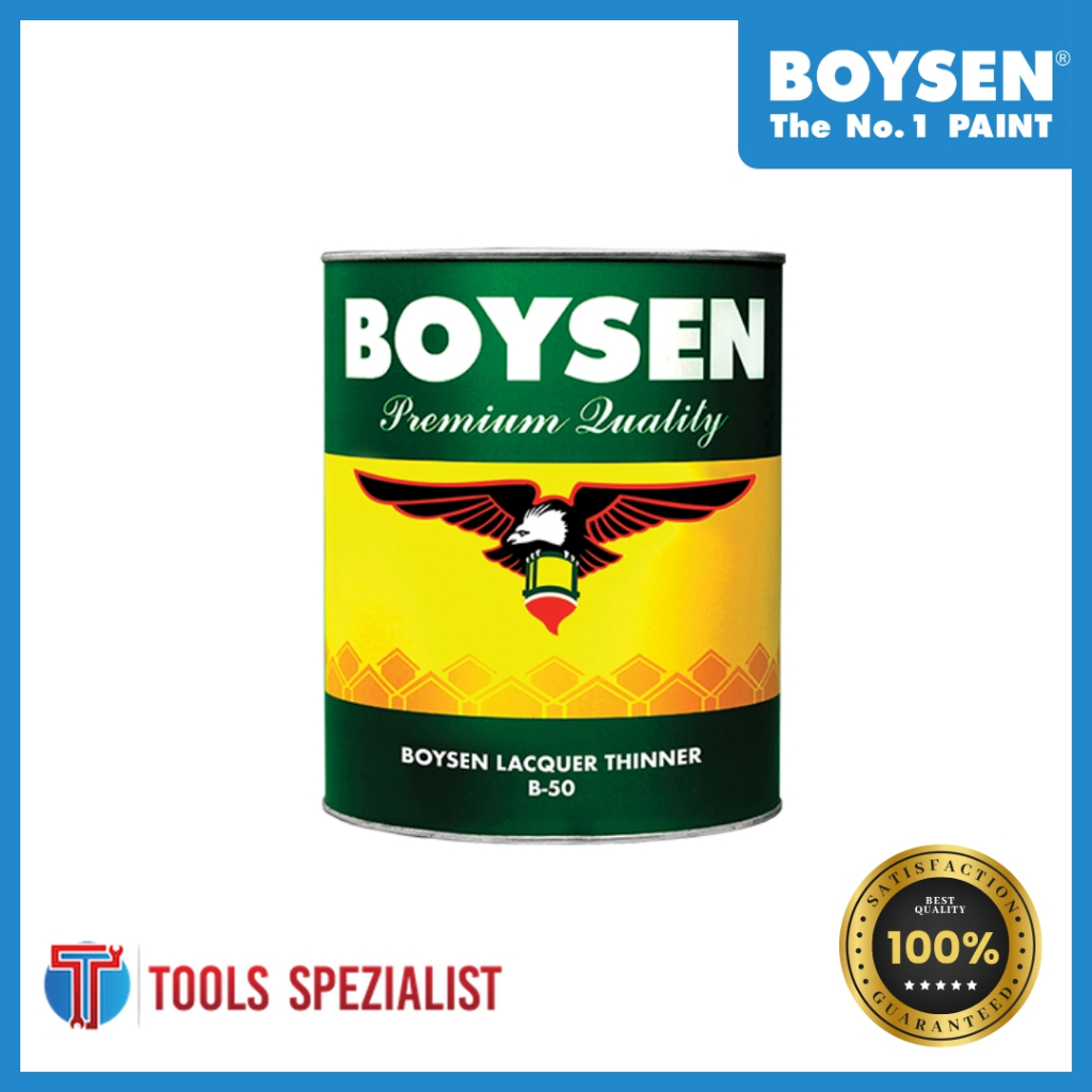 BOYSEN B50 LACQUER THINNER 4L | Shopee Philippines