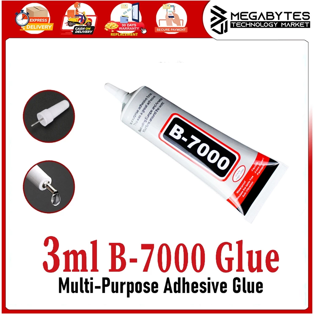 3ml B-7000 Adhesive Glue Soft Film Multi-Purpose DIY for Repairing ...