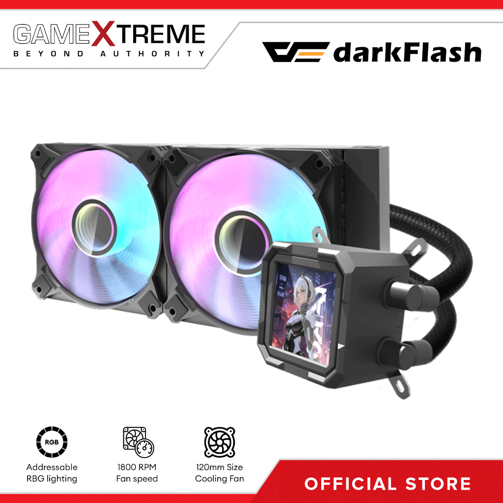 DarkFlash Wave DV240S ARGB Liquid CPU Cooler | Shopee Philippines
