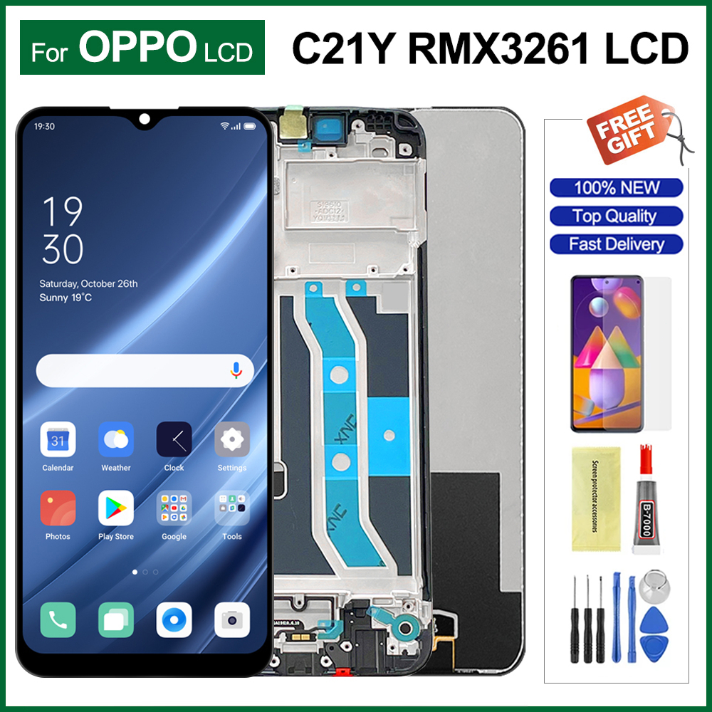 Display For OPPO Realme C21Y C25Y LCD Touch Screen Digitizer ...