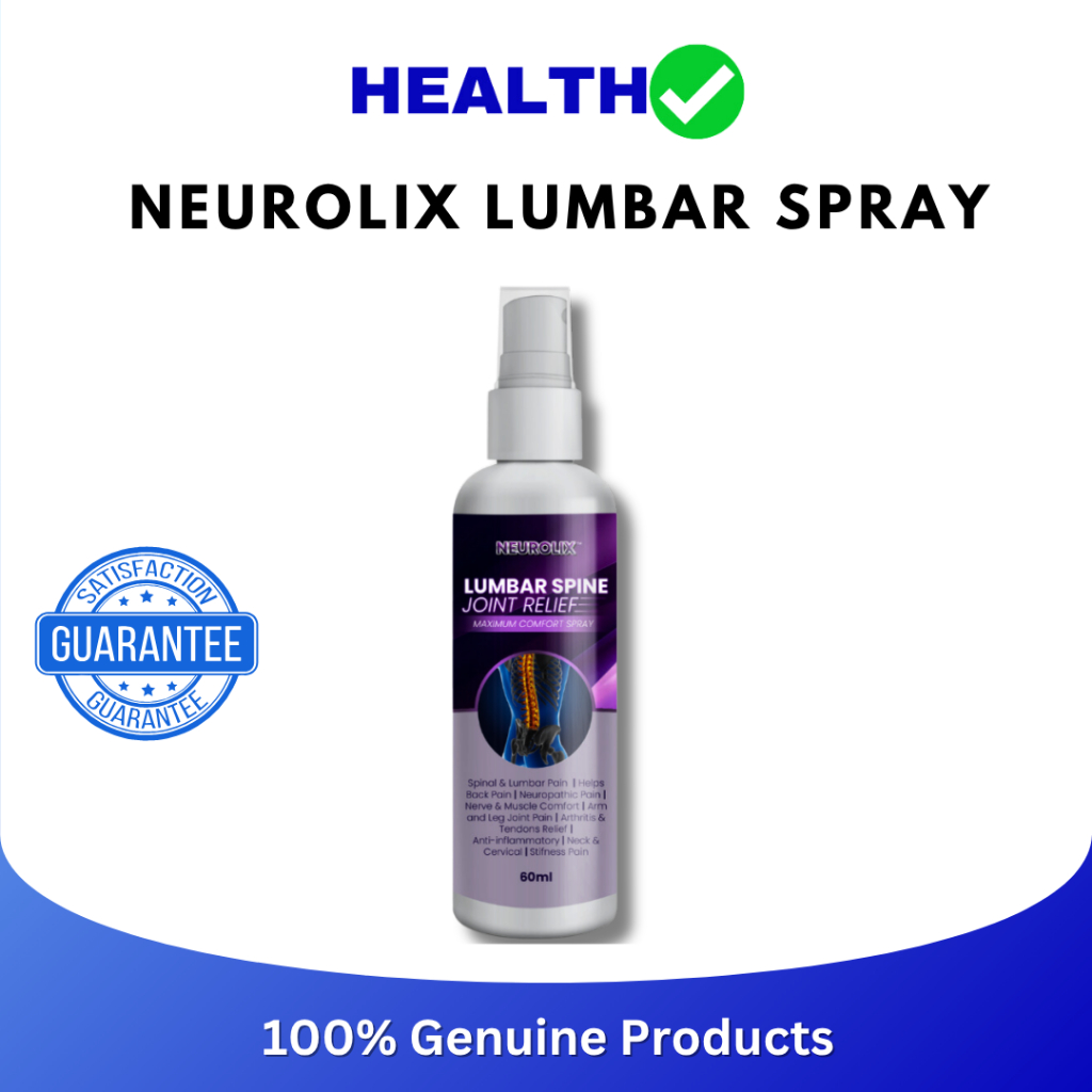 Lumbar Spine Joint Relief Spray 60ml – Fast Back Pain Relief, Joint ...