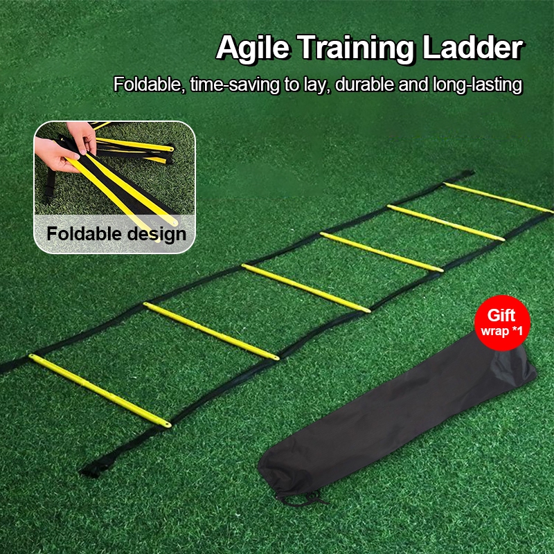 Portable Agility Ladder Training Obstacle Rope Football training Ladder ...