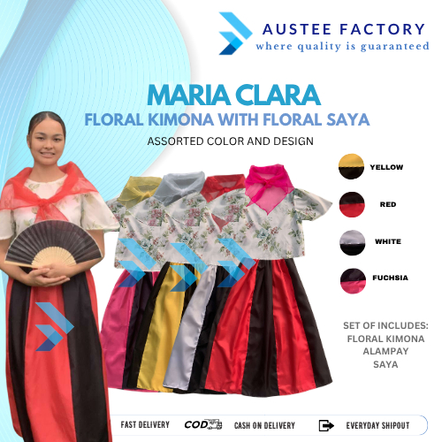 Austee2025 Maria Clara Gabriela Silang Kasuotang Pang Pilipino Women ...