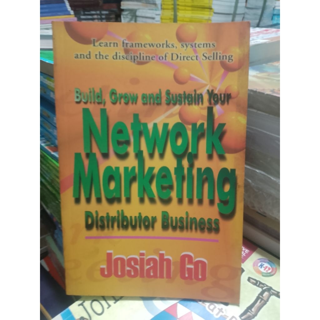 NETWORK MARKETING DISTRIBUTOR BUSINESS By. JOSIAH GO (brandnew | Shopee ...