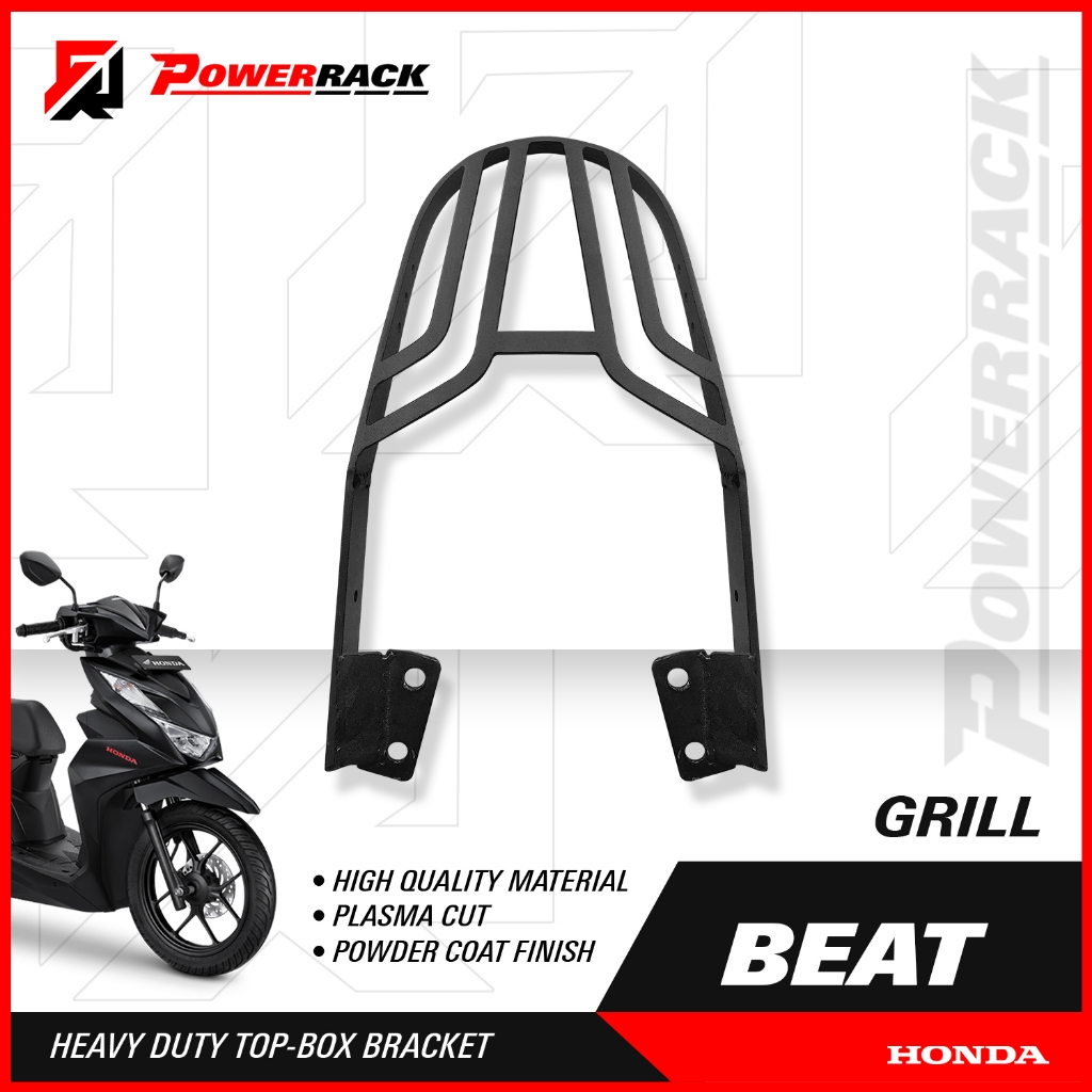 Honda Beat Top Box Bracket - Beat 110 FI/Carb Bracket - Beat 110 Bended ...