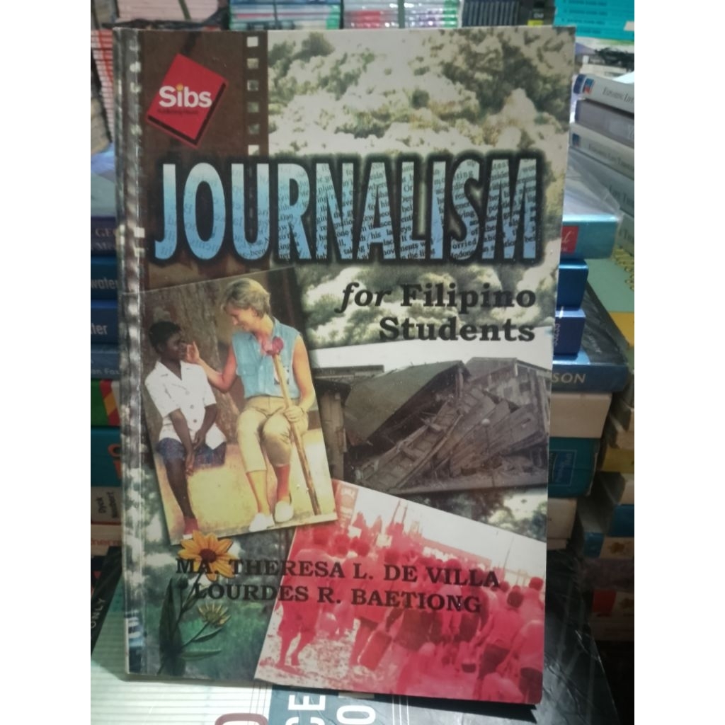 JOURNALISM FOR FILIPINO STUDENTS (slightly use | Shopee Philippines