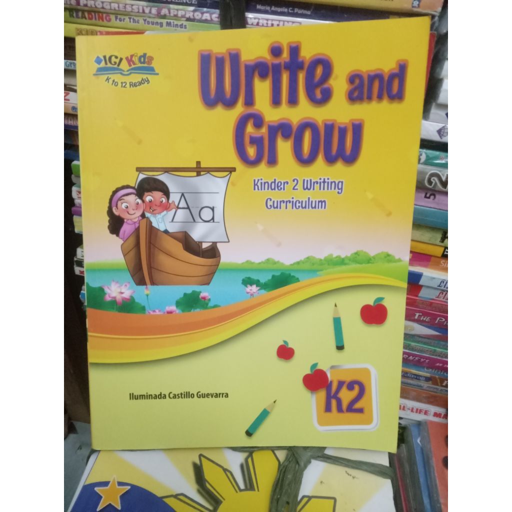 WRITE AND GROW KINDER 2 (NEW) | Shopee Philippines