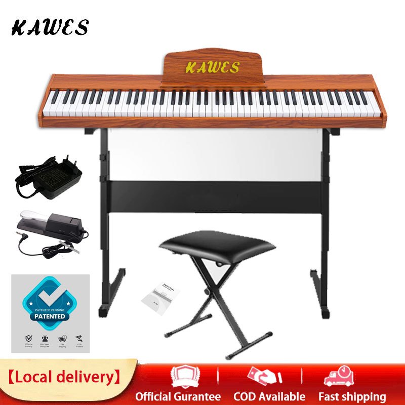 KAWES 88 keys Piano Gravity keyboard Electronic Piano Weighted Digital ...
