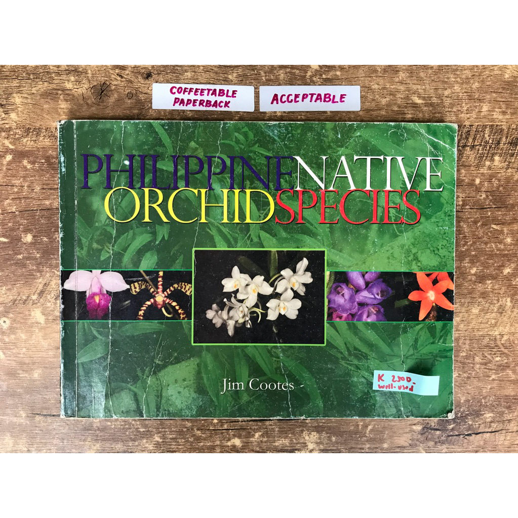 Philippine Native Orchid Species by Jim Cootes orchids books botany ...